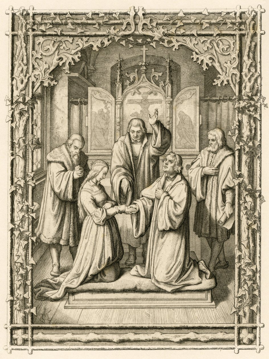 Die Hochzeit von Martin Luther und Katharina von Bora