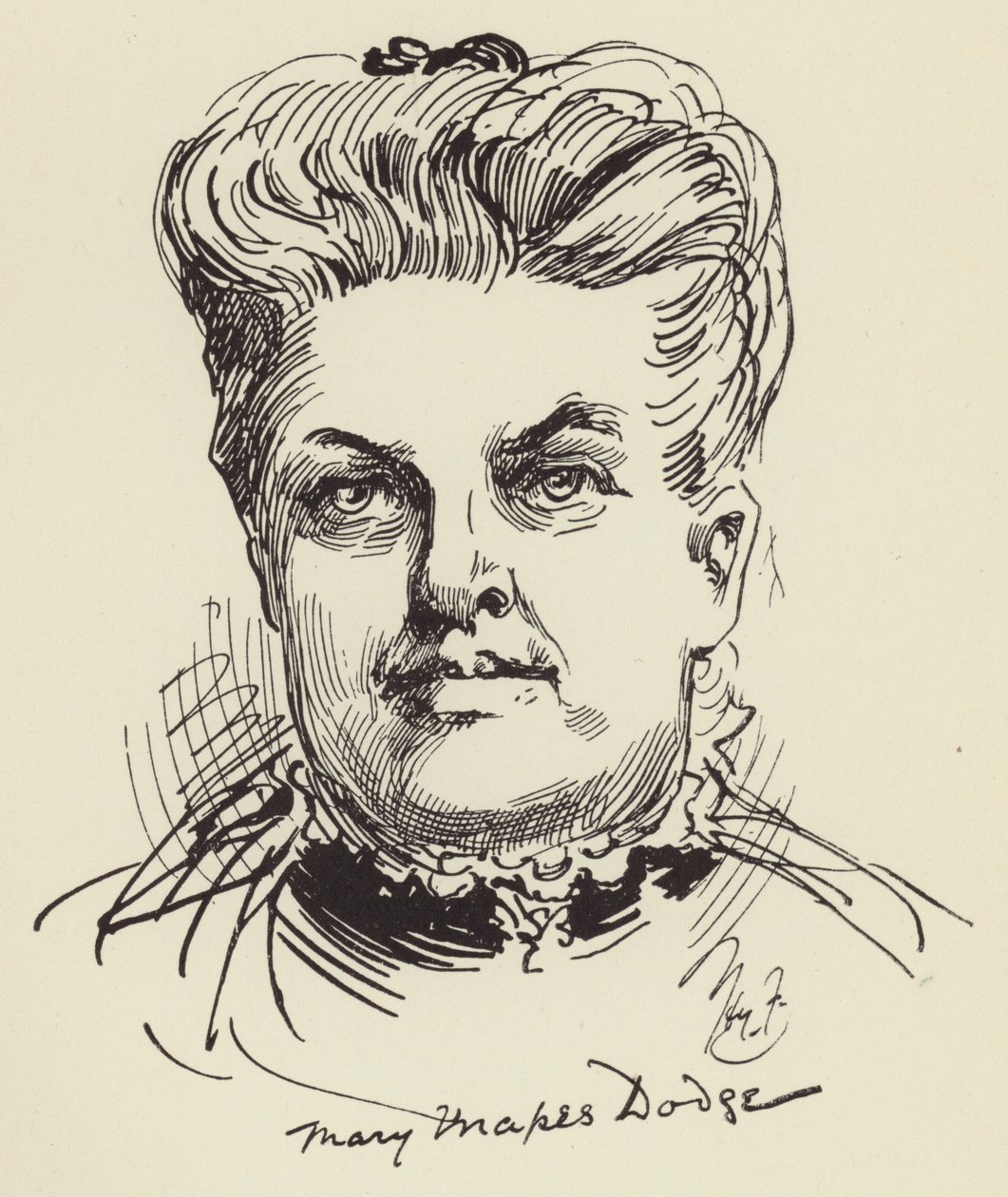 Mary Mapes Dodge von Harry Furniss: Kunstdruck kaufen