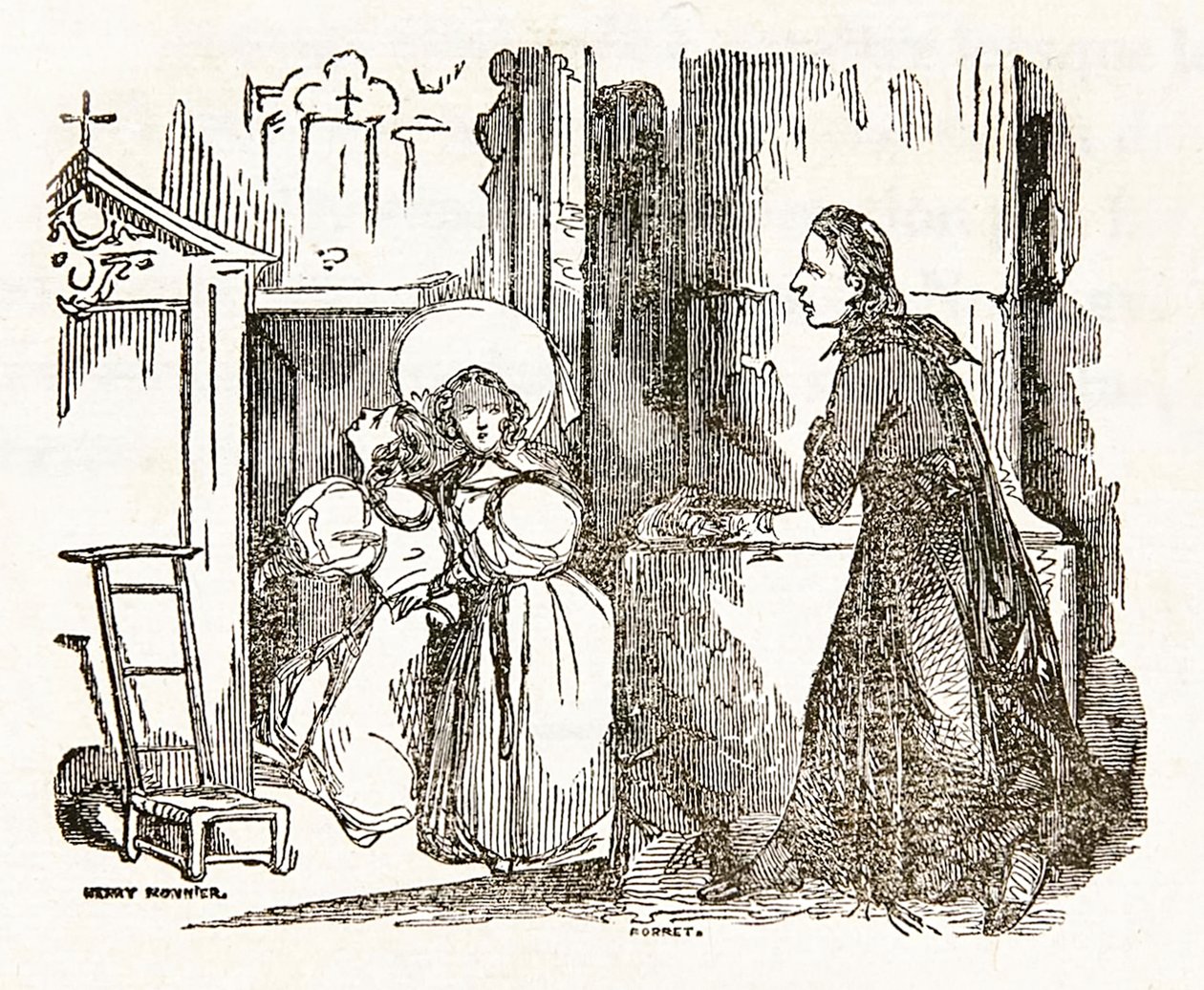 Le Rouge et le Noir von Stendhal (Marie-Henri Beyle) Titelblatt aus Buch 1