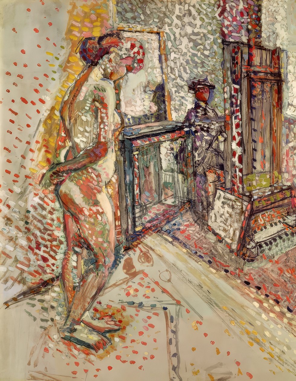 Akt im Atelier von Henri Matisse: hochwertiger Kunstdruck