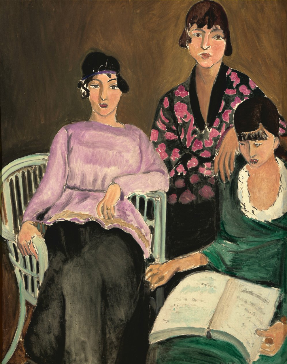 Die drei Schwestern von Henri Matisse: Kunstdruck kaufen