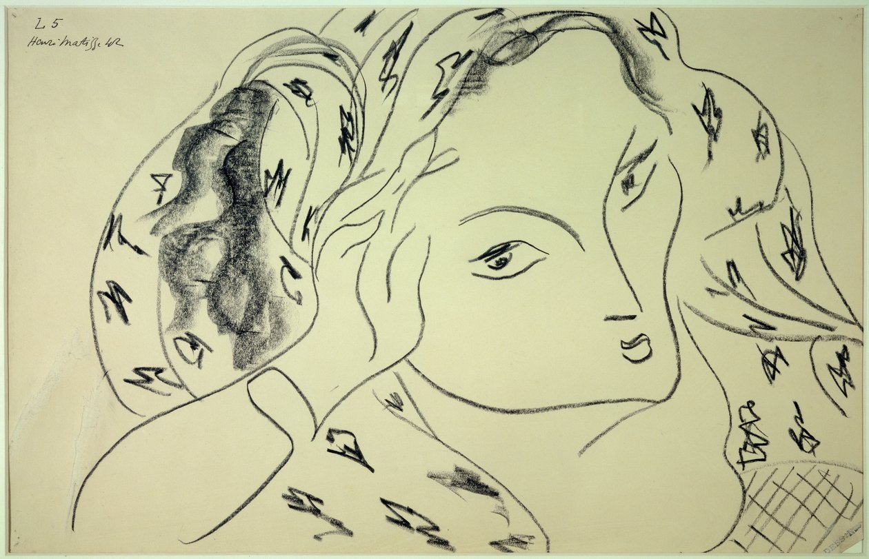 Thema und Variation l.5 1942 von Henri Matisse: Kunstdruck