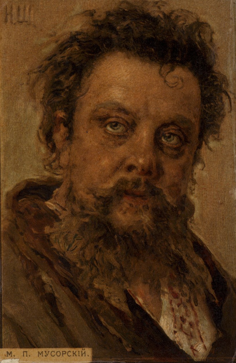 Modest Mussorgsky, russischer Komponist
