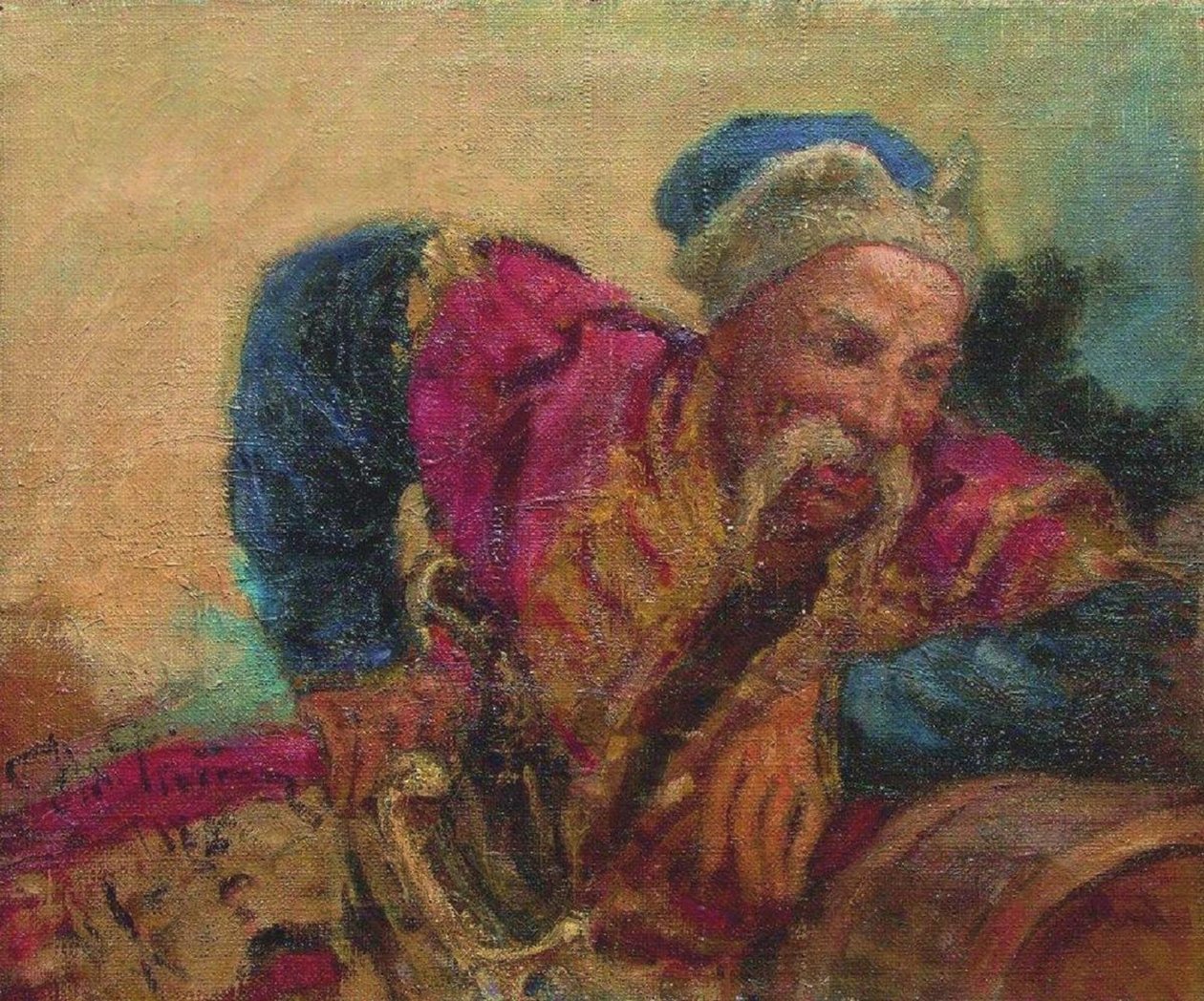 Otaman Ivan Sirko, 1889 von Ilya Efimovich Repin: Kunstdruck