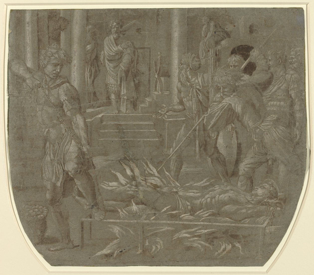 Das Martyrium des heiligen Laurentius