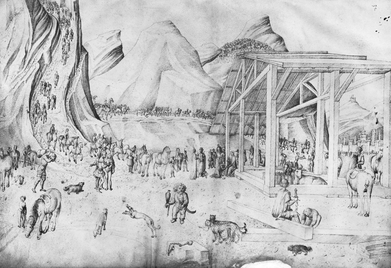 Anbetung der Könige, aus dem Album von Jacopo Bellini