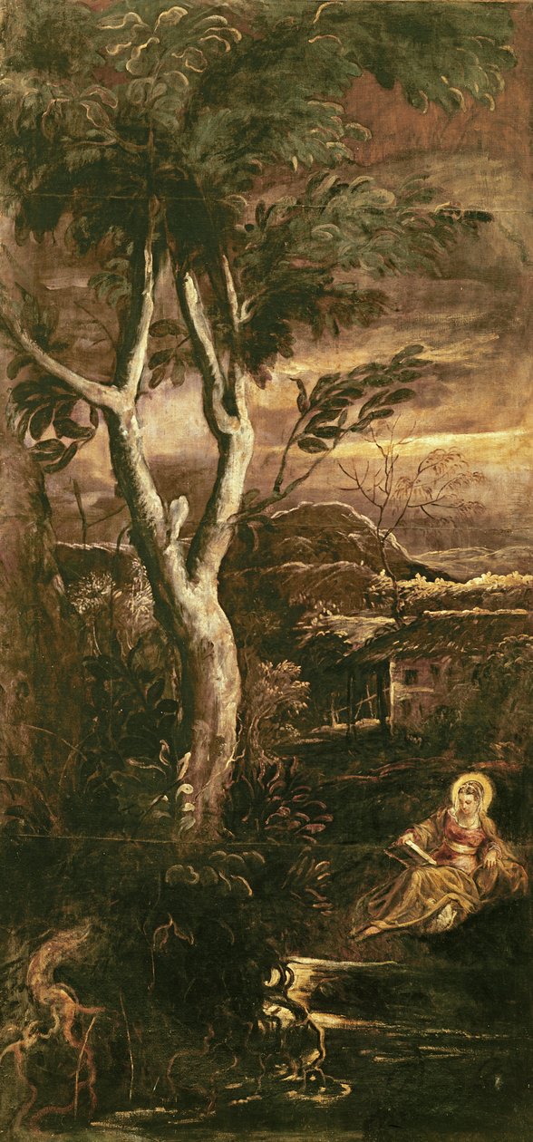 Maria Magdalena, c.1575 von Jacopo Robusti Tintoretto