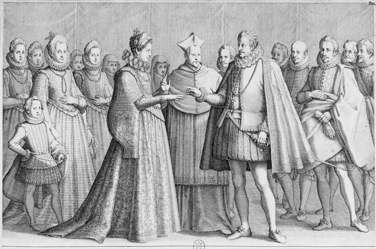 Die Hochzeit von Ferdinand de' Medici und Christine von Lothringen