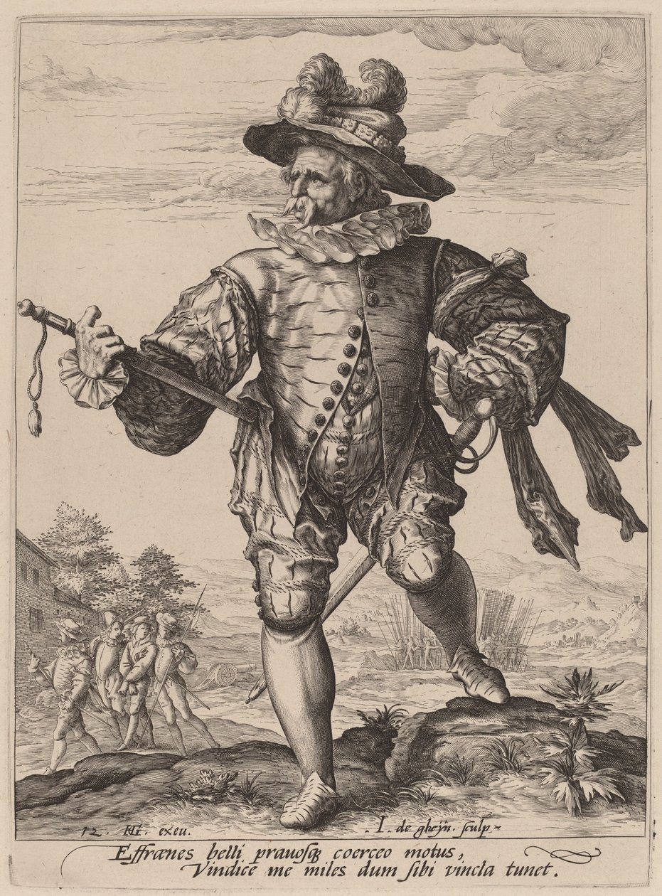 Probst von Jacques de Gheyn II after Hendrik Goltzius