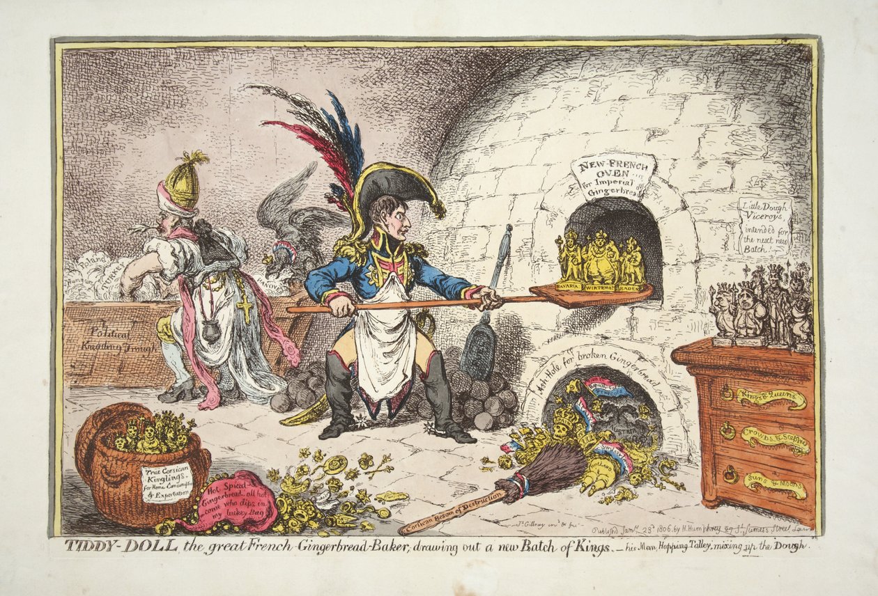Tiddy-Doll, der große französische Lebkuchenbäcker, zieht eine neue ...