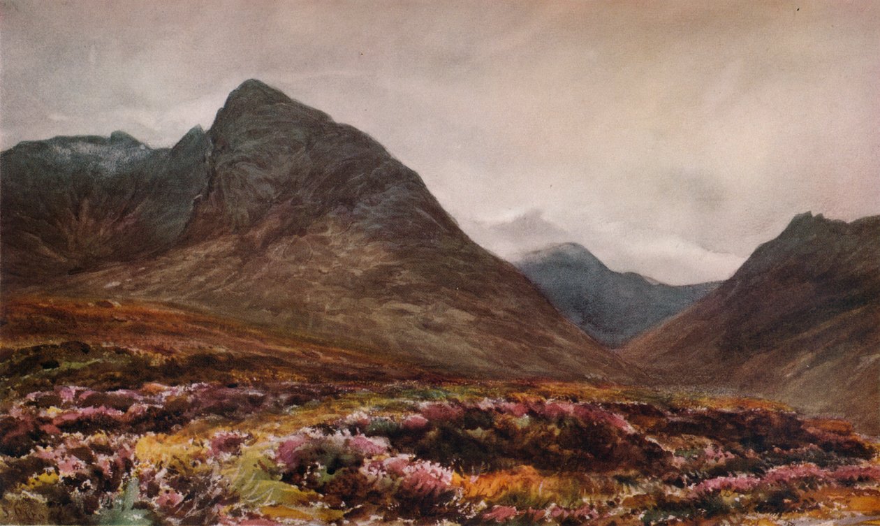 Glen Sannox, Arran, ca. 1871 von James Orrock: Kunstdruck