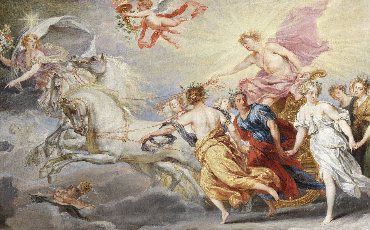 Phoebus Apollo von Jan Boeckhorst: hochwertiger Kunstdruck