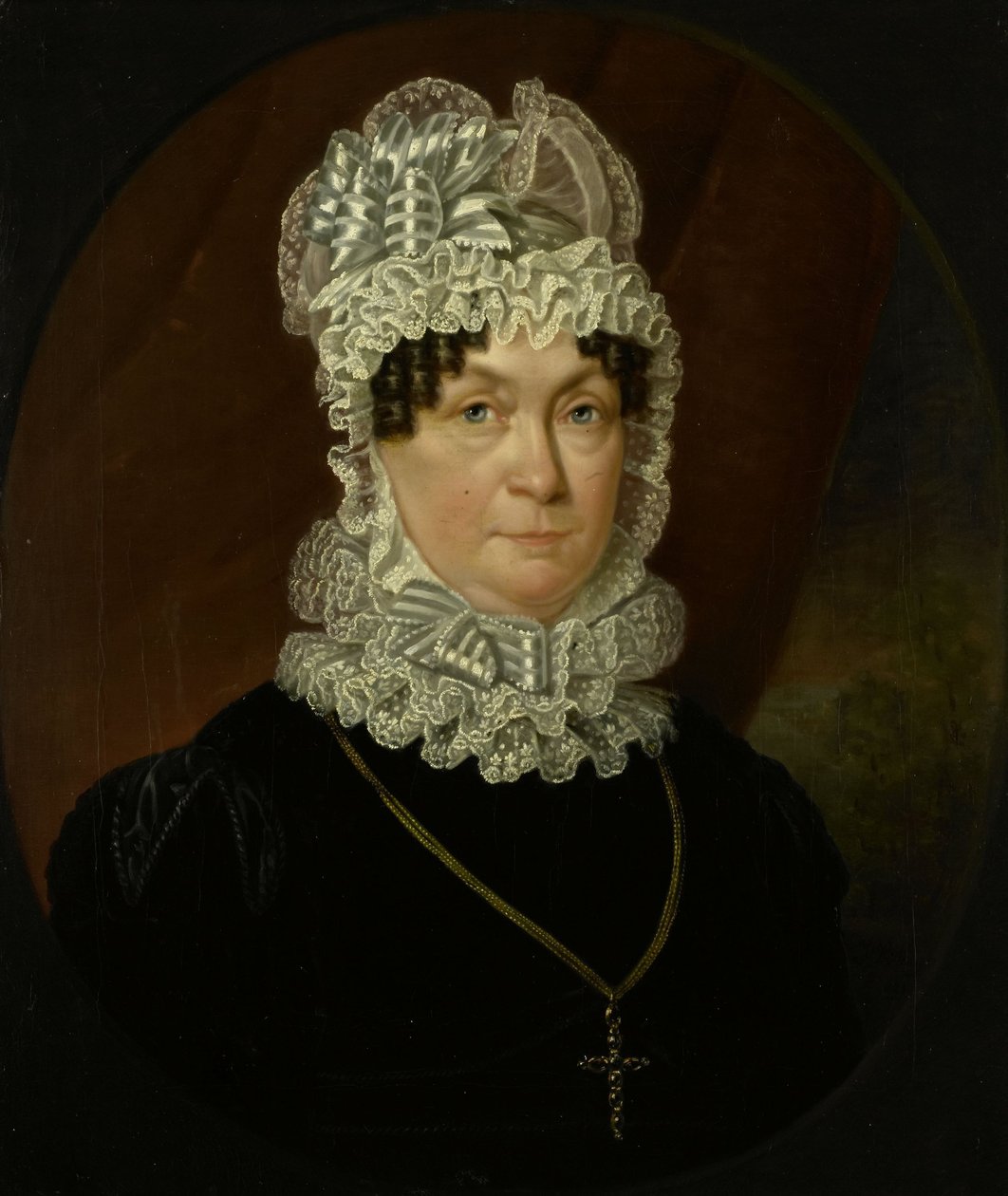 Porträt von Ann Brander von Jan Willem May: Kunstdruck