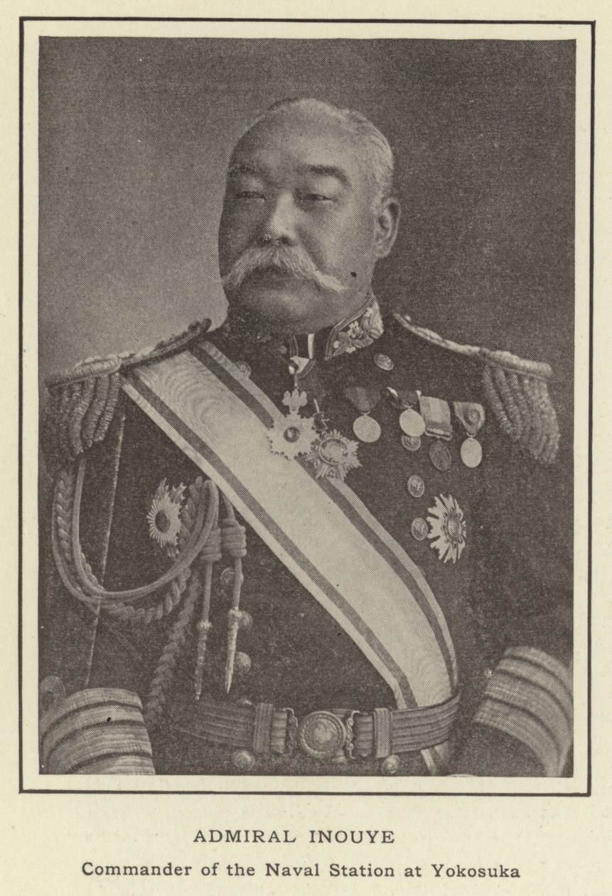 Admiral Inouye, Kommandant der Marinebasis in Yokosuka
