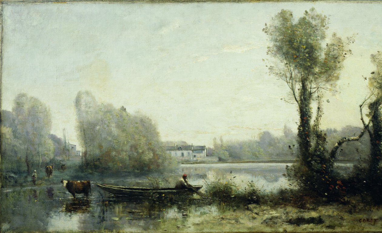 Ville d'Avray von Jean-Baptiste-Camille Corot: Kunstdruck