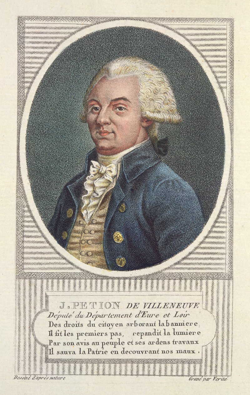 Jerome Petion de Villeneuve (1756-94)