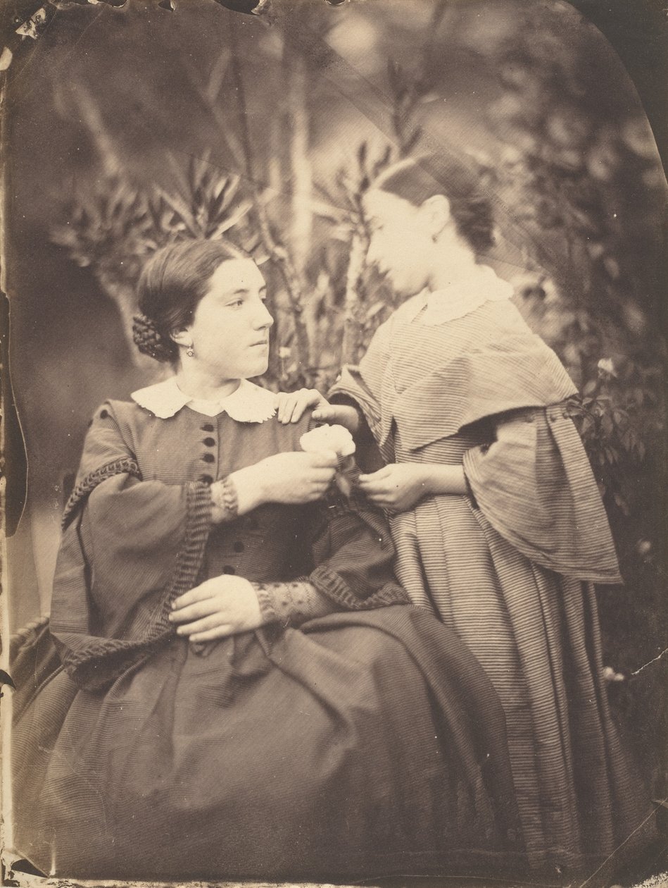 Porträt von Frau und Kind, 1855 von Jean-Baptiste Frénet