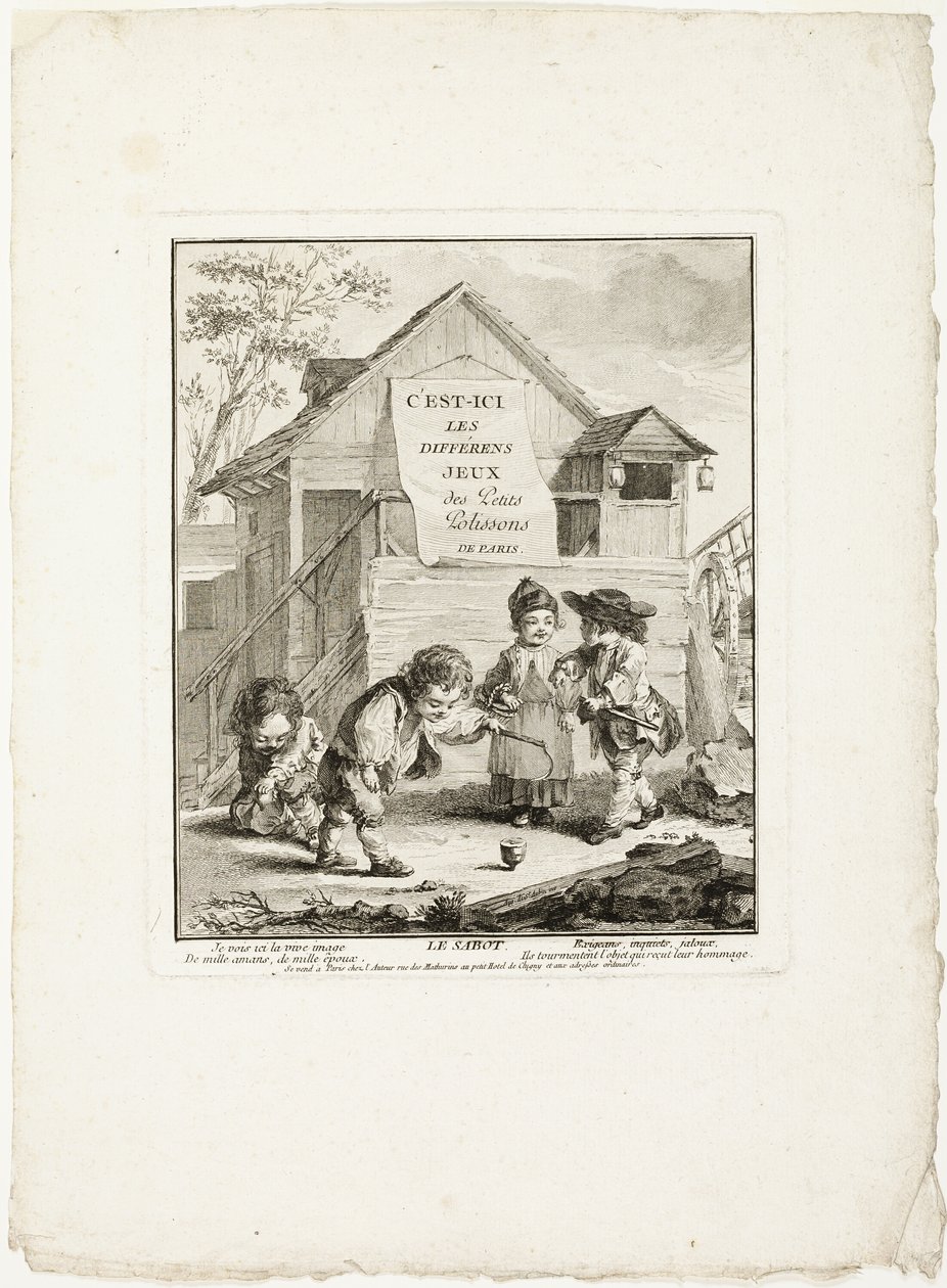 Hufeisen, aus Die Spiele der Bengel von Paris