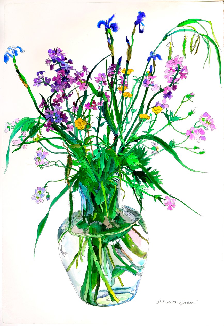 Hochsommer von Jean Swan Gordon: hochwertiger Kunstdruck