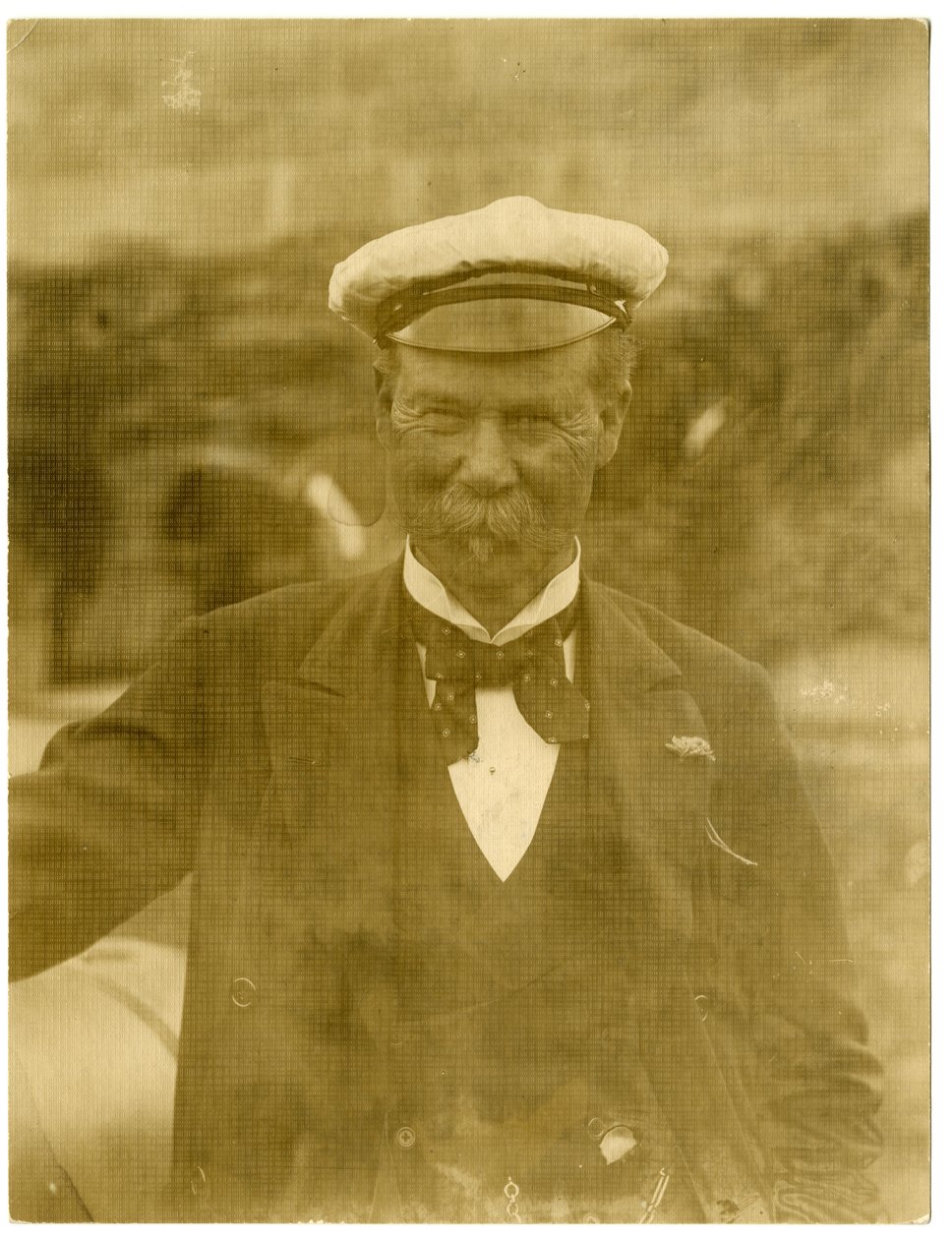 Sir Thomas Lipton, 1903 von Jessie Tarbox Beals: Kunstdruck