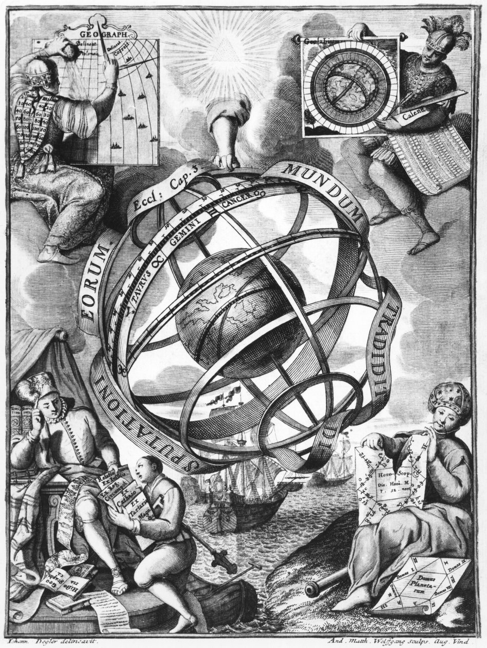 Astronomie von Johann Degler: hochwertiger Kunstdruck