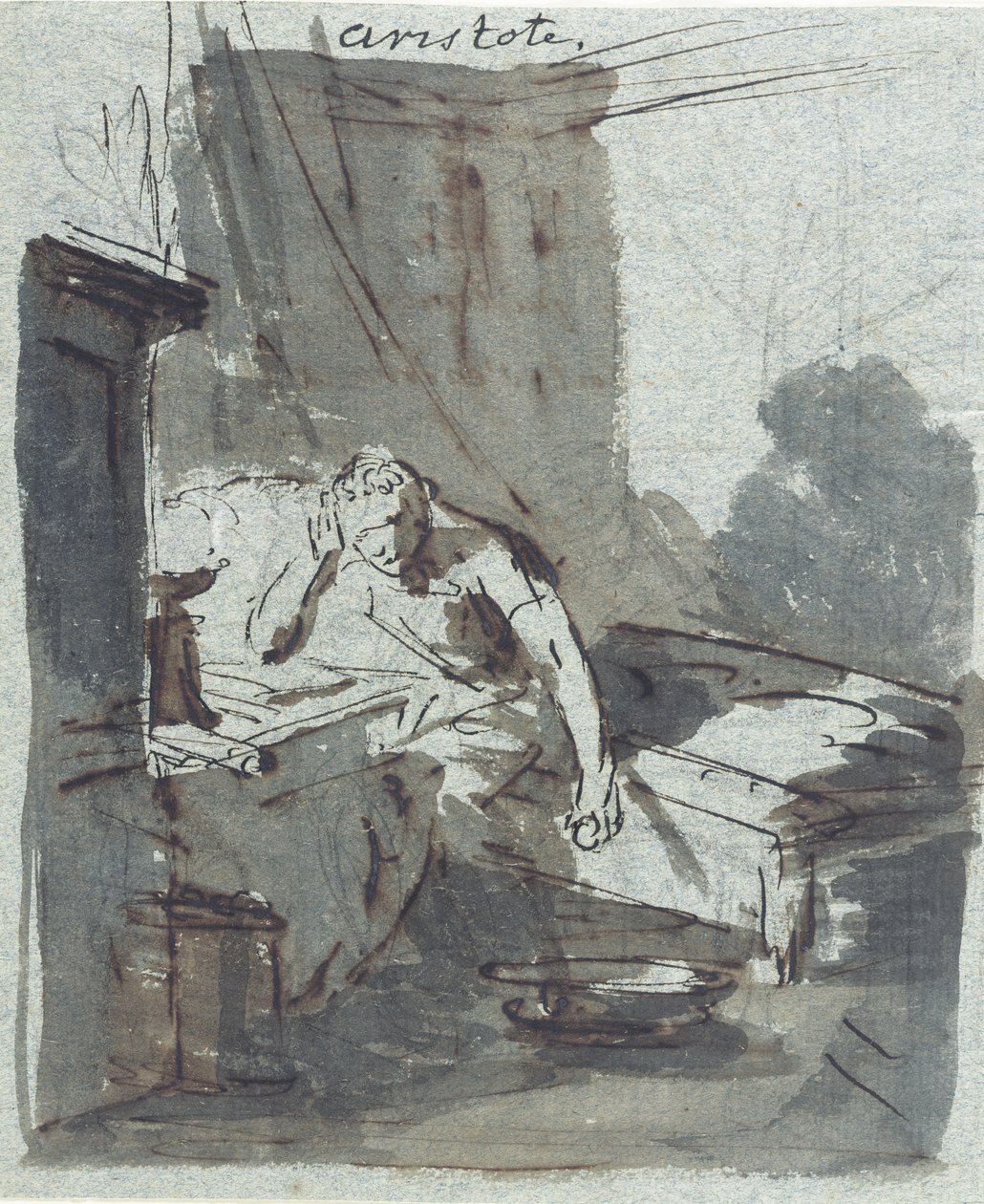 Aristoteles von Johann Heinrich Tischbein: Kunstdruck kaufen