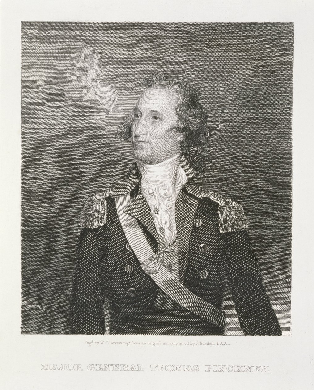 Generalmajor Thomas Pinckney (1750-1828), gestochen von William G ...