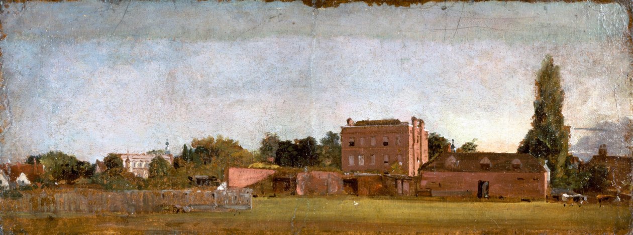 Golding Constables Haus von John Constable: Kunstdruck