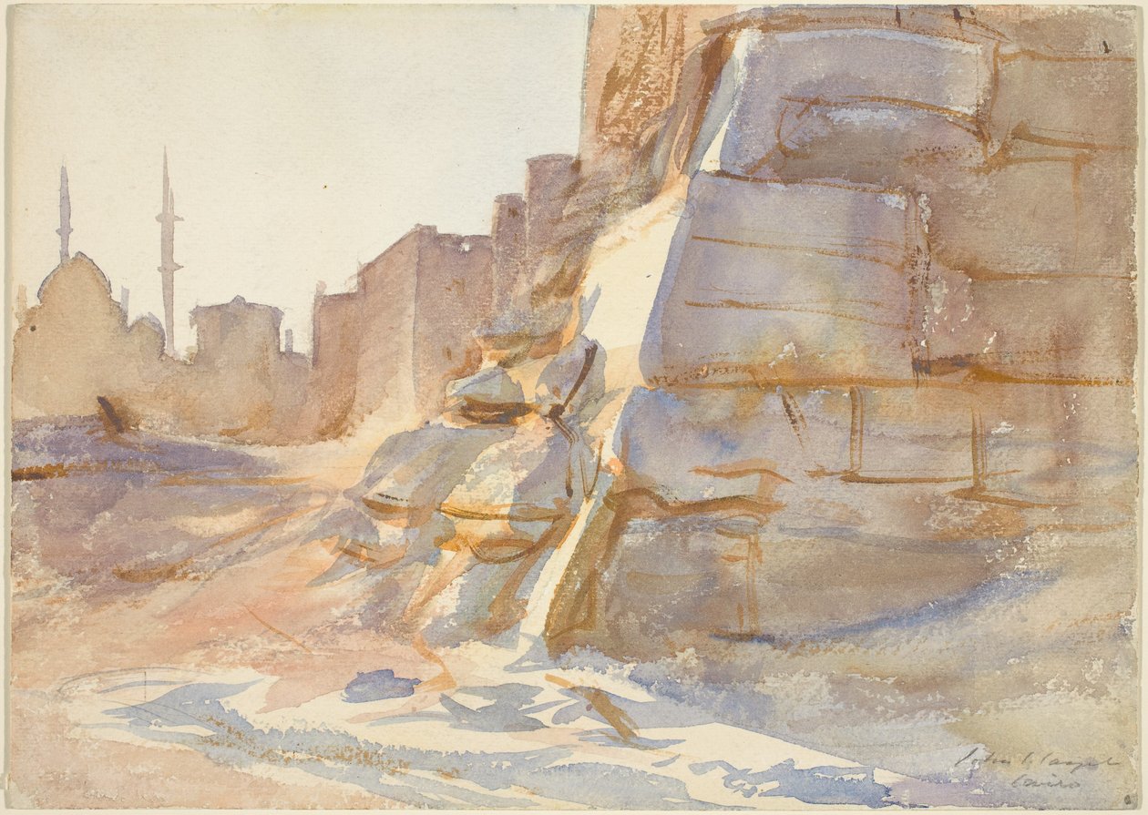 Kairo von John Singer Sargent: hochwertiger Kunstdruck