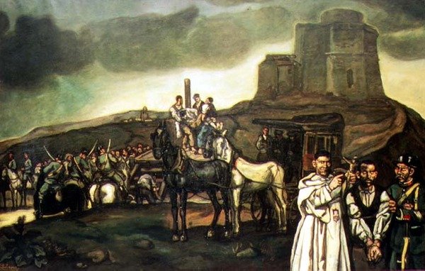 Die Garotte von Jose Gutierrez Solana: Kunstdruck kaufen