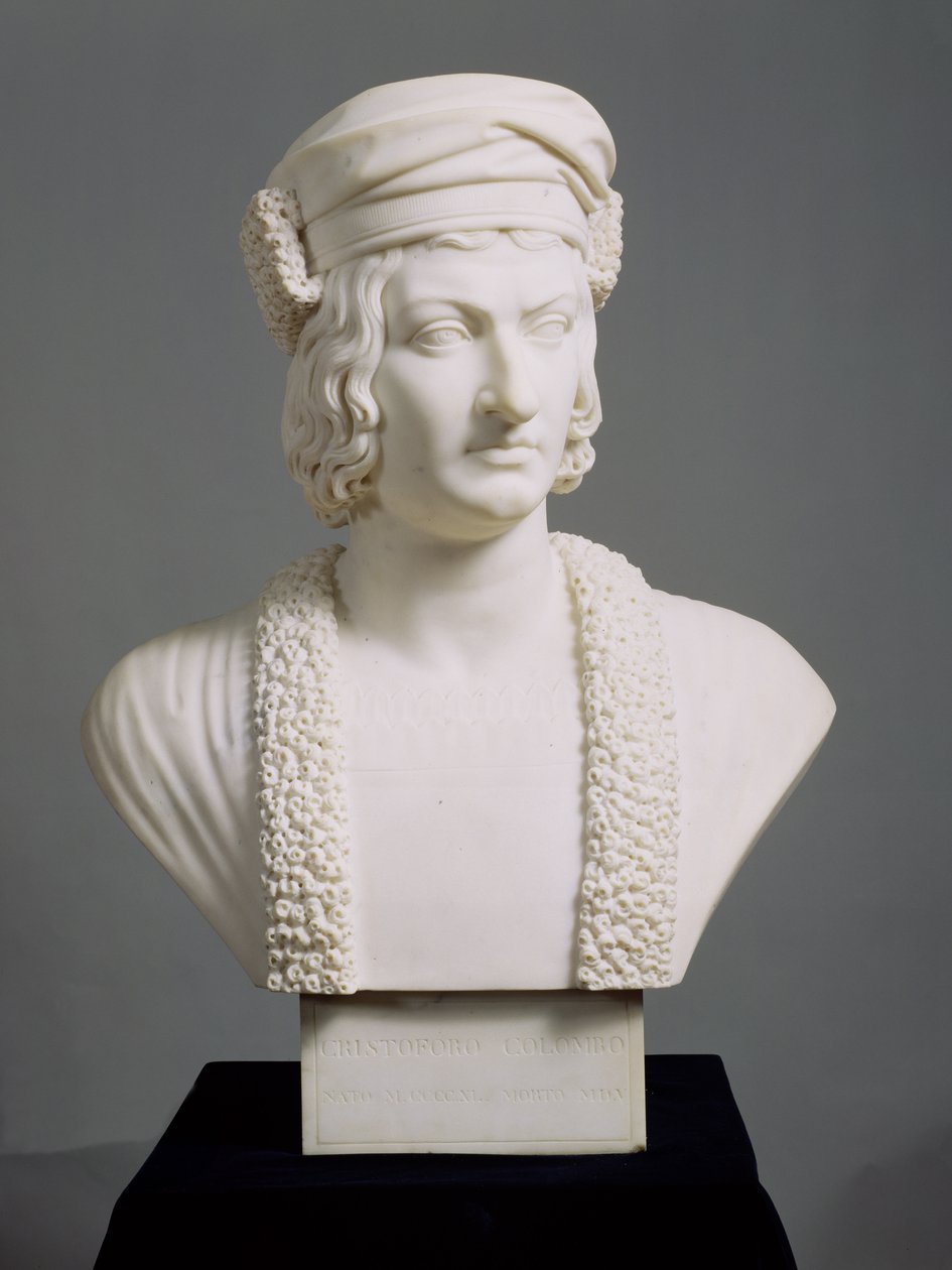 Christoph Kolumbus (1446-1506) ca. 1836-45 von Joseph Gott