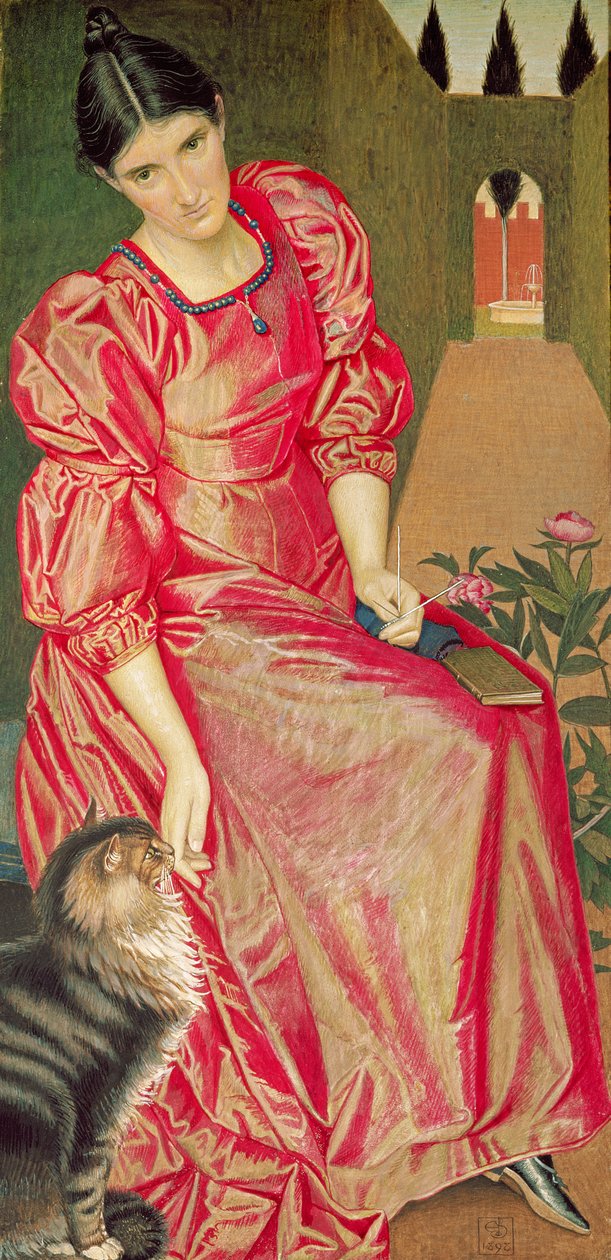 Der umschlossene Garten, 1898 von Joseph Edward Southall