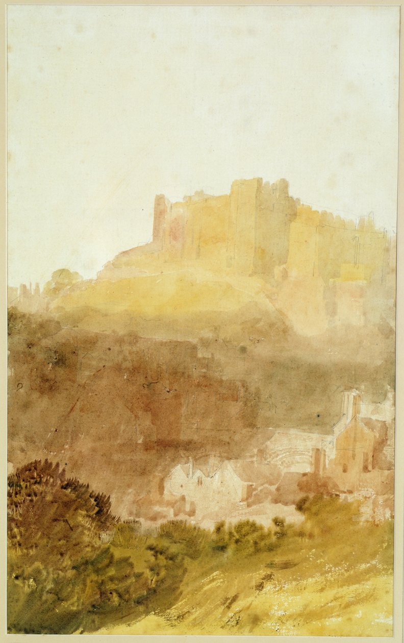 Schloss Durham von Joseph Mallord William Turner: Kunstdruck
