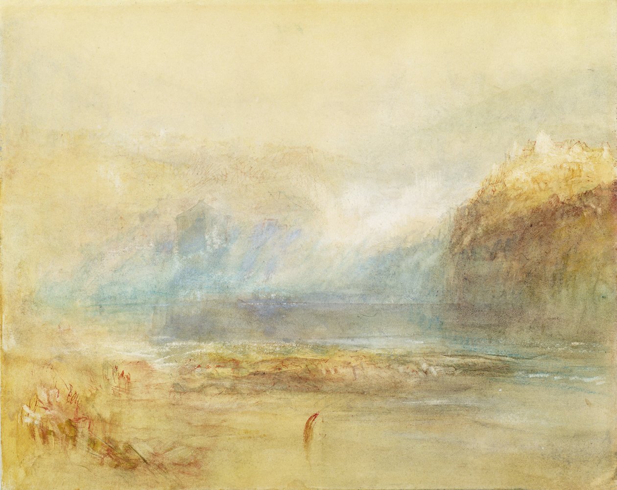Rheinfall bei Schaffhausen von Joseph Mallord William Turner