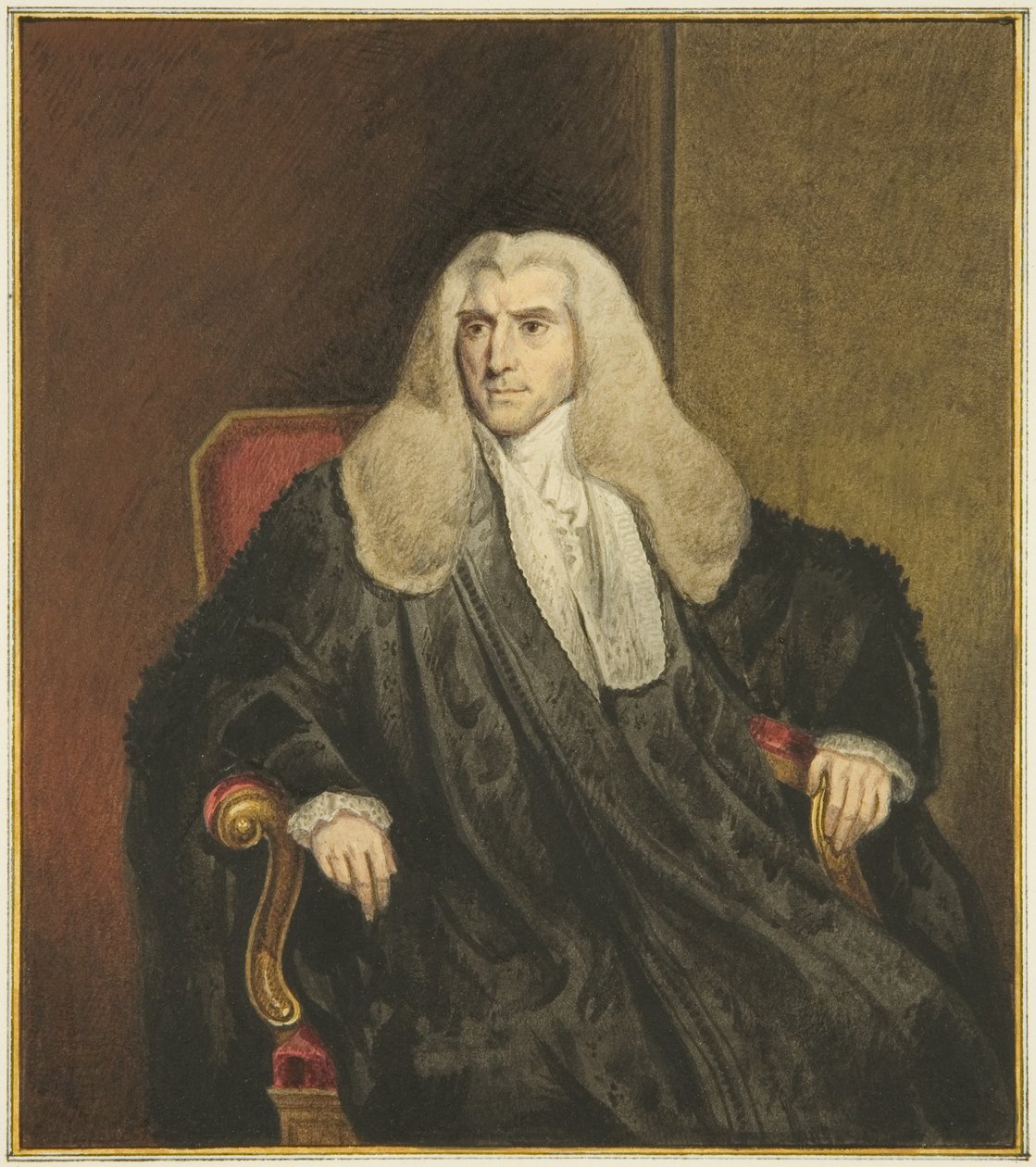 Porträt im Mansion House, Queen Square, von Sir Vicary Gibbs