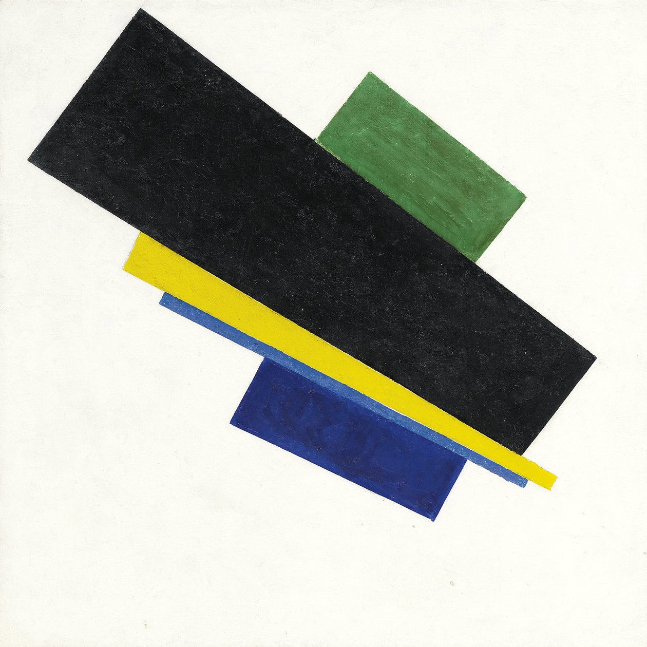 Suprematismus von Kazimir Severinovich Malevich: Kunstdruck