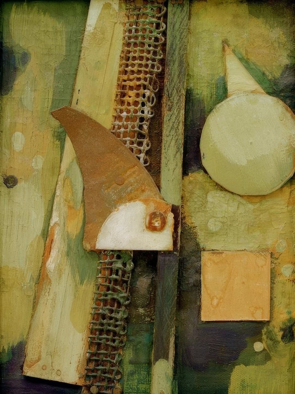 Merzbild 35 A von Kurt Schwitters: hochwertiger Kunstdruck