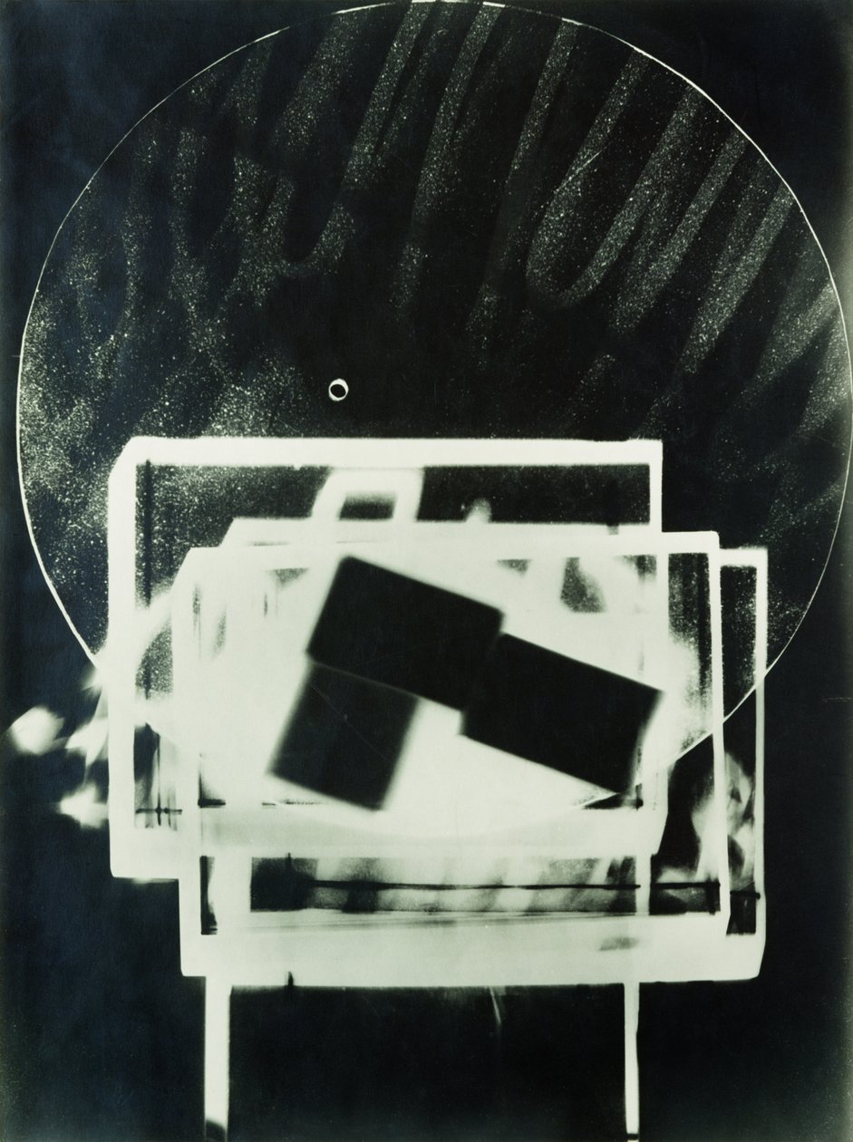 Fotogramm 1, ca. 1923 von Laszlo Moholy-Nagy: Kunstdruck