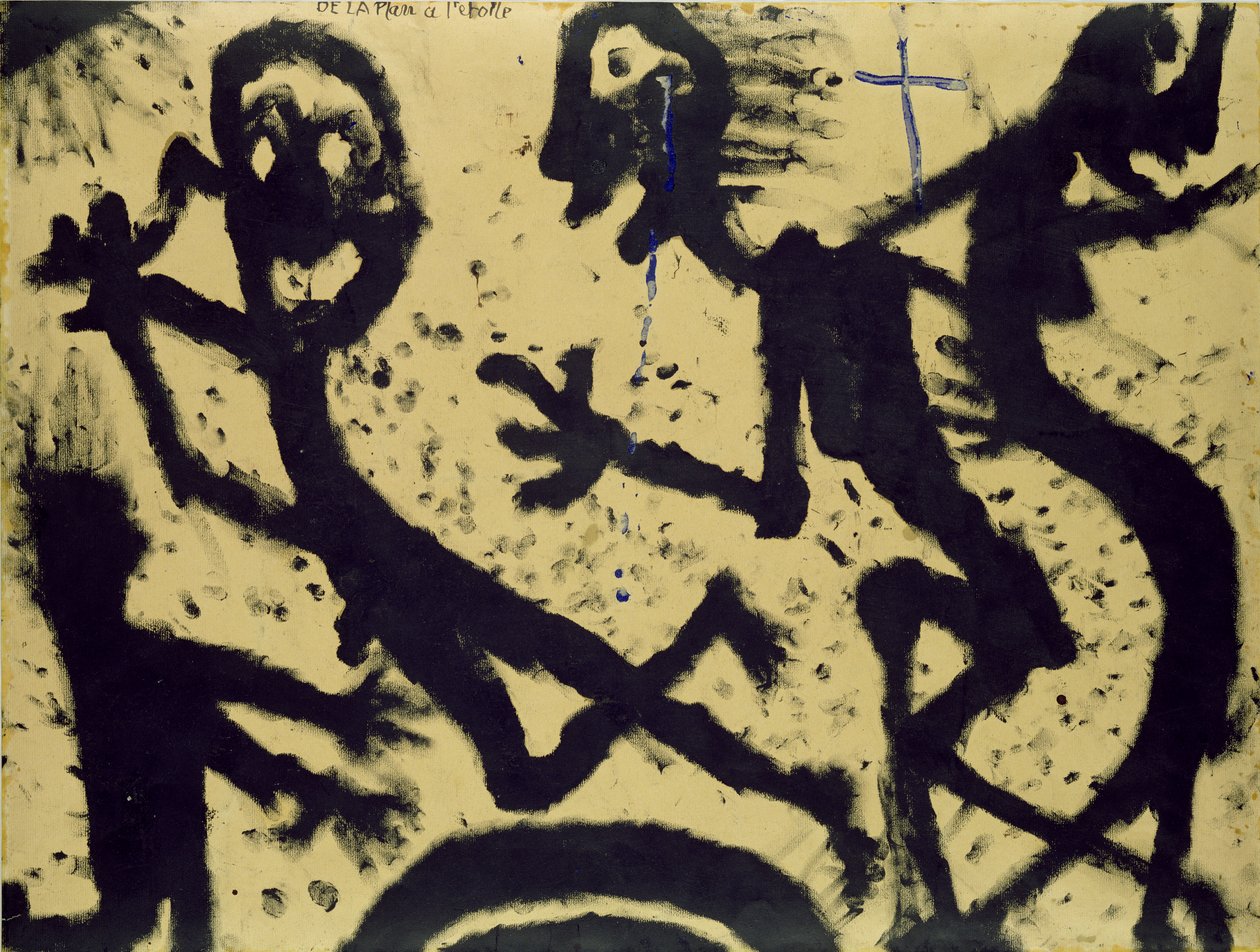 Vom Planeten zum Stern, 1938 von Louis Soutter: Kunstdruck