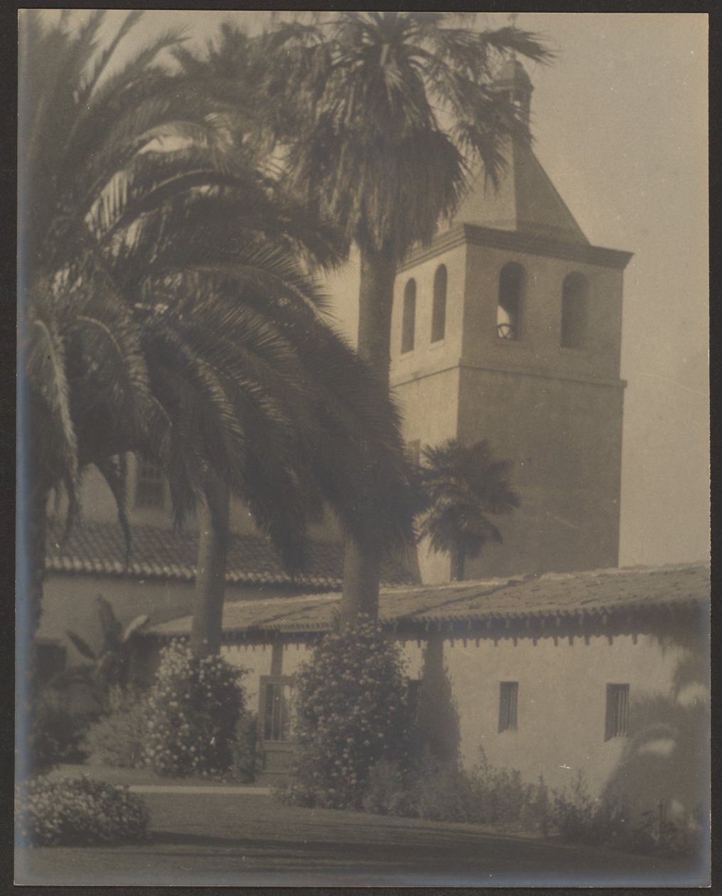 [Missionsglockenturm] von Louis Fleckenstein: Kunstdruck