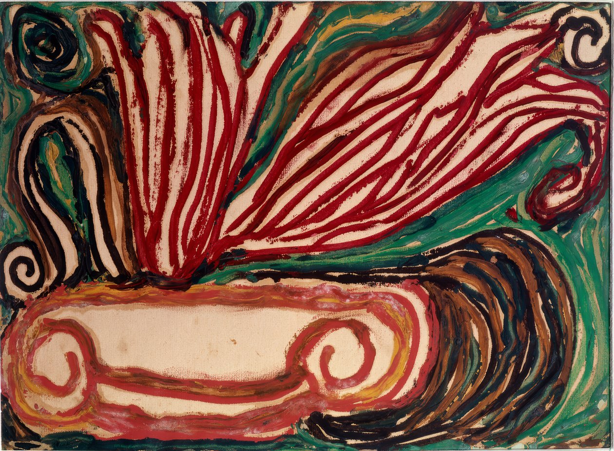 Vegetation von Louis Soutter: hochwertiger Kunstdruck