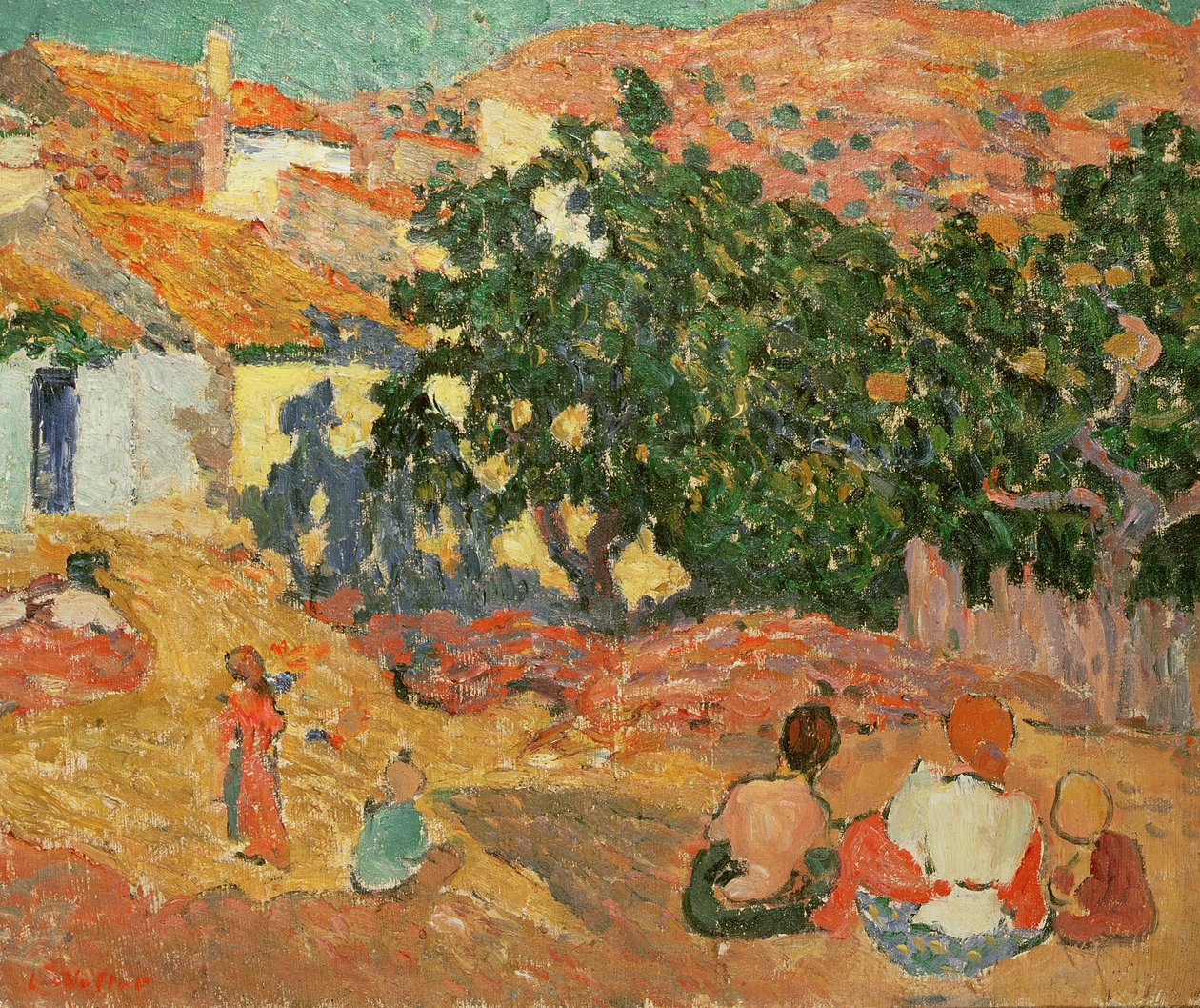 Spanische Landschaft von Louis Valtat: Kunstdruck kaufen