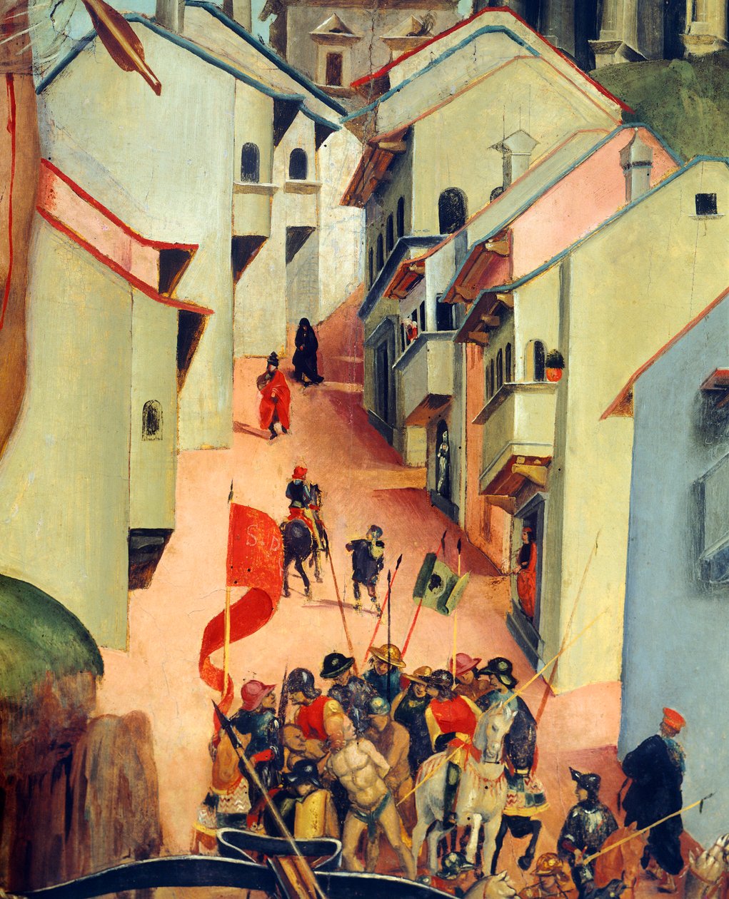 Martyrium des Heiligen Sebastian von Luca Signorelli