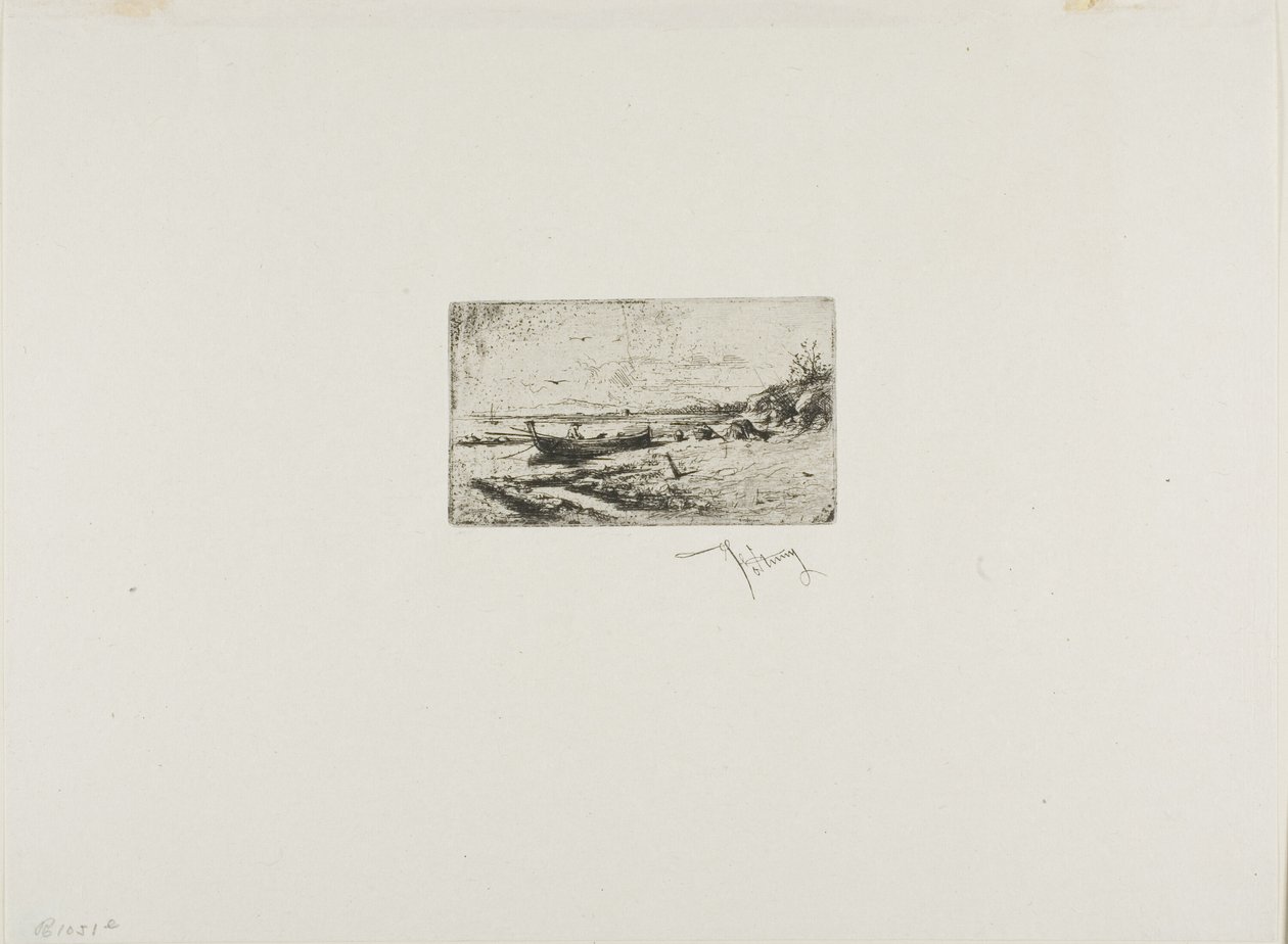 Der Fischer von Mariano Fortuny y Marsal: Kunstdruck
