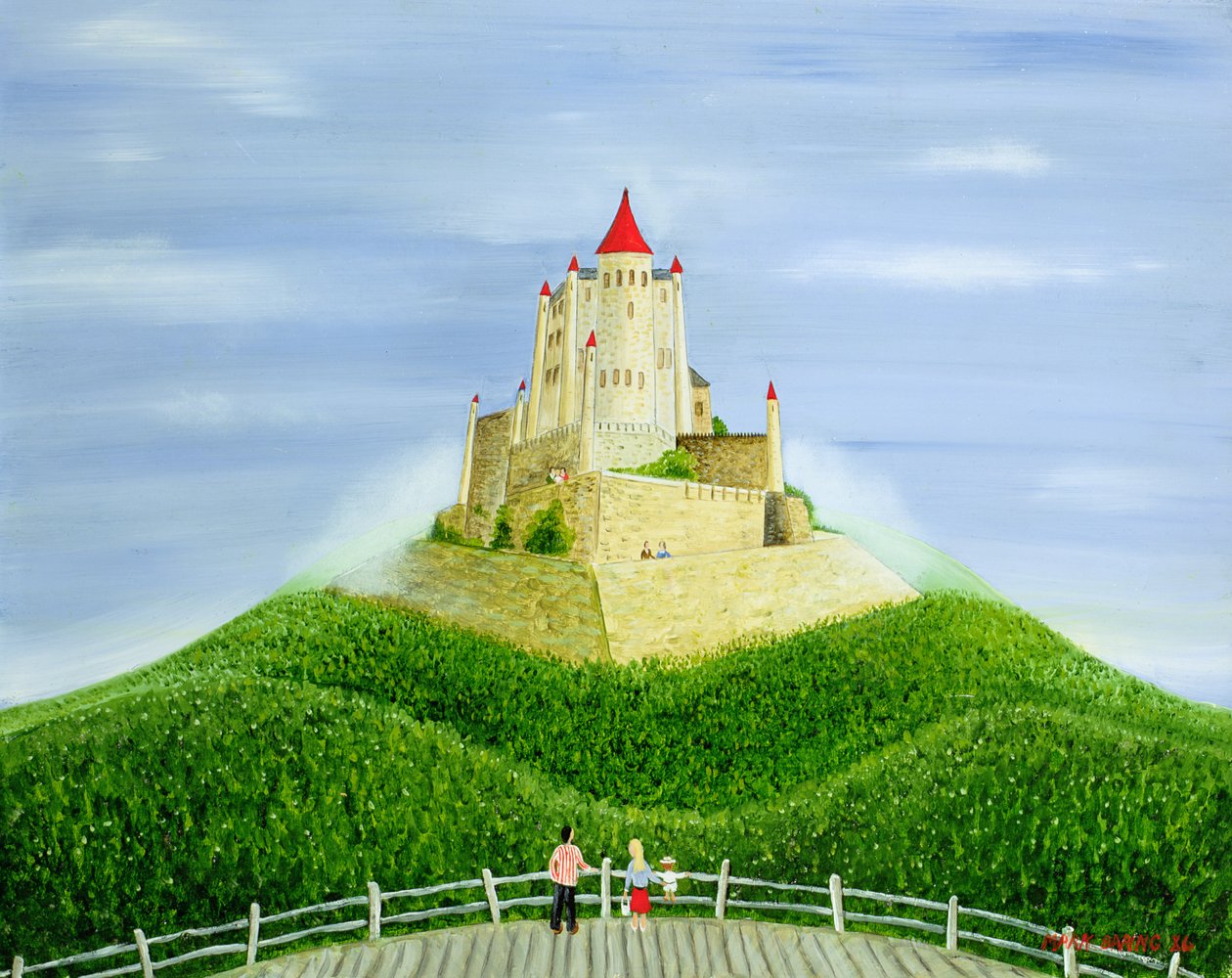 Das Schloss von Mark Baring: hochwertiger Kunstdruck
