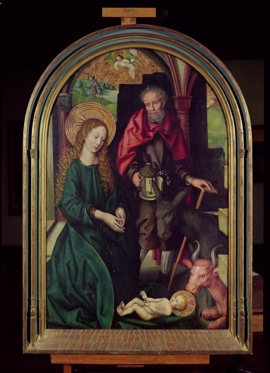 Die Geburt Christi, ca. 1478 von Martin Schongauer