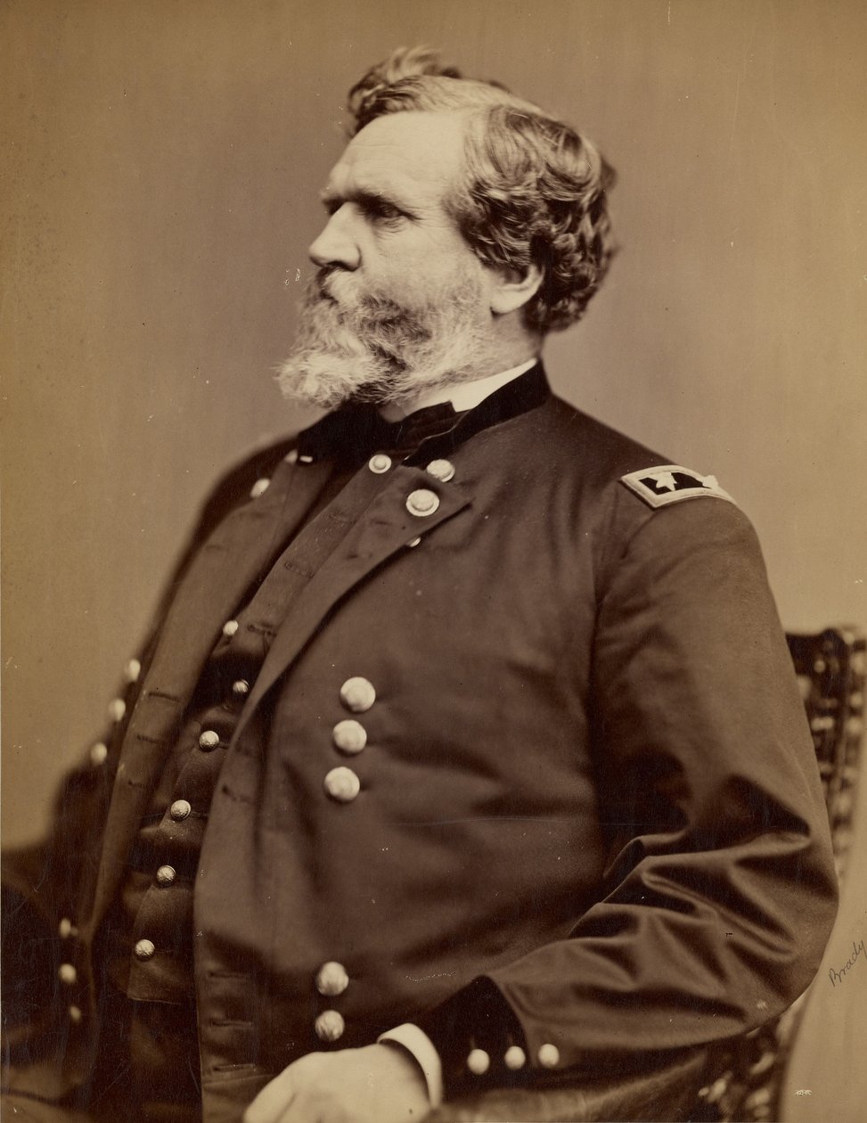 [General George Thomas] von Mathew B. Brady: Kunstdruck