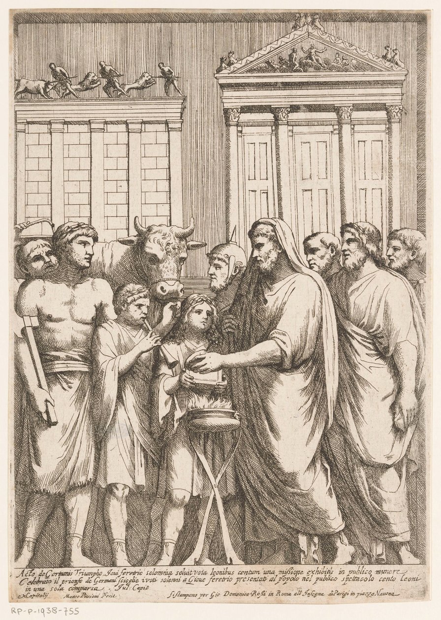 Marcus Aurelius als oberster Priester von Matteo Piccioni