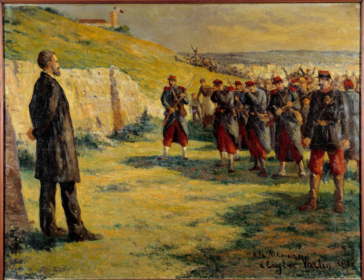 Kommune von Paris: Tod von Eugene Varlin von Maximilien Luce