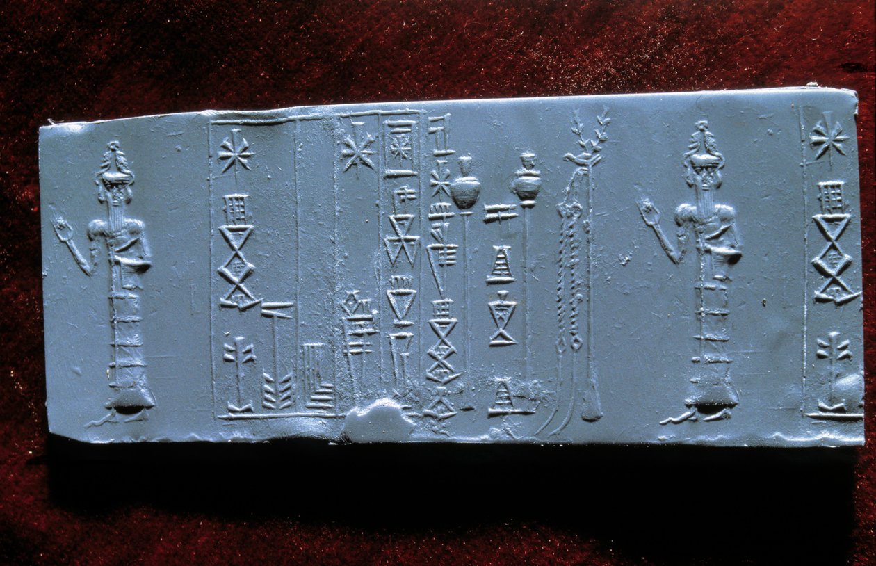 Orientalische Kunst: Siegel des Arztes Ur-Lugal (Ur Lugal, 3 ...